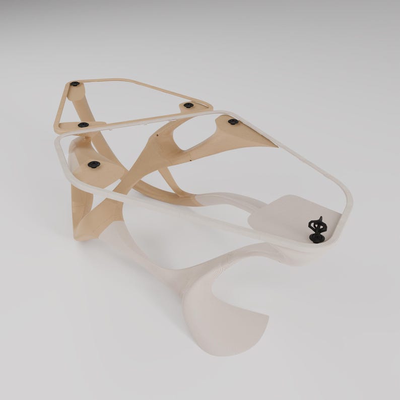 Sculptural Customizable 3d-printed Coffee Table, Modular Design With ...