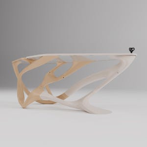 Sculptural Customizable 3d-printed Coffee Table, Modular Design With ...