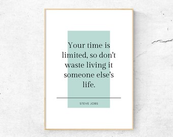 Your Time is Limited - Etsy