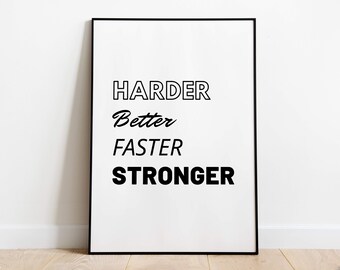 Liberty Leading the People Art Print Harder Better Faster - Etsy