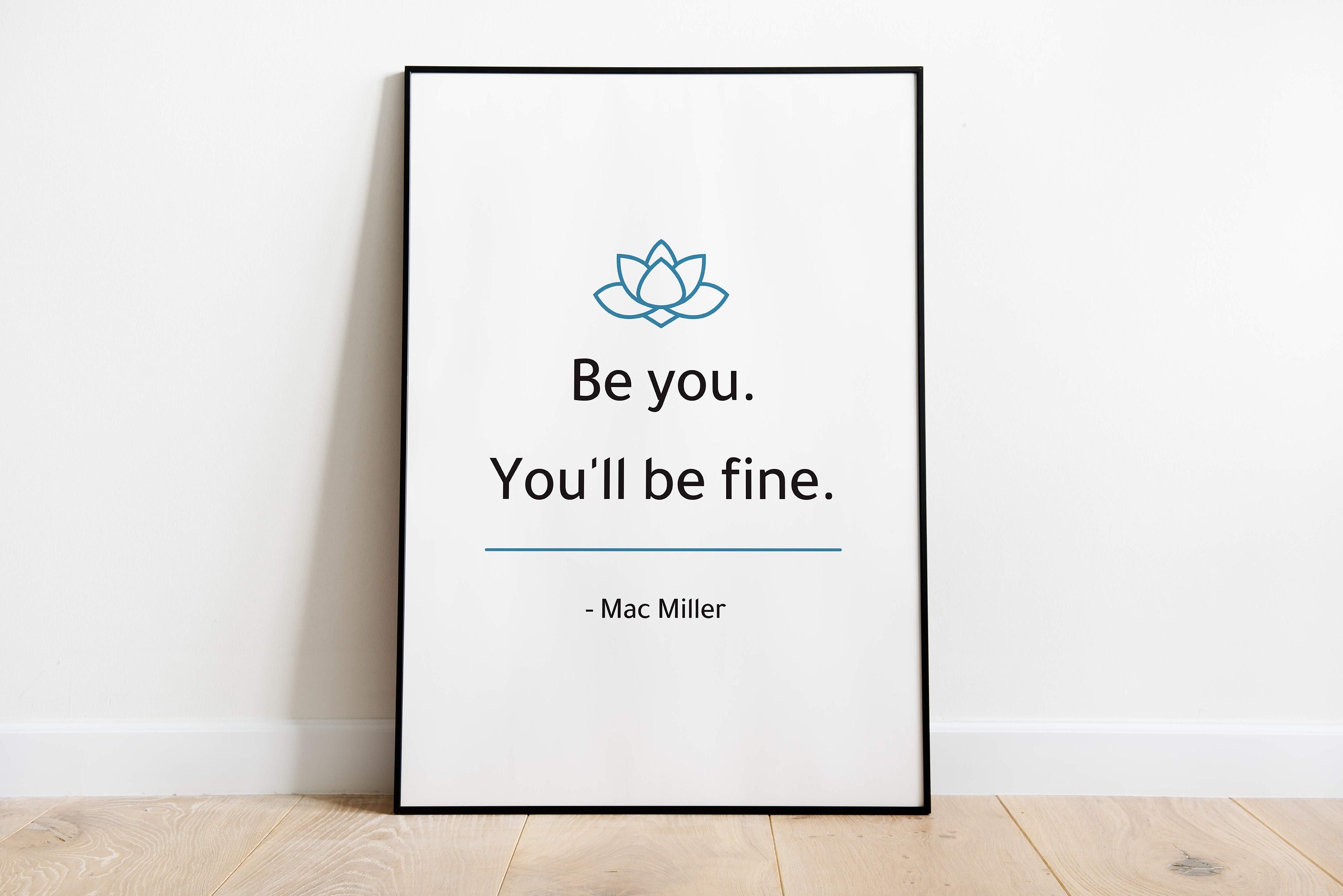 Mac Miller Digital Poster | Hip Hop Rap Art | Mac Miller Quote ...