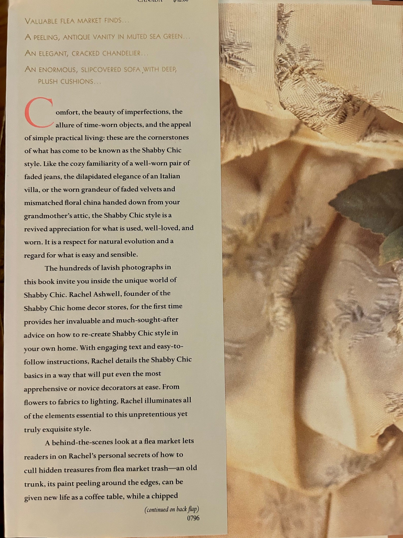 Shabby Chic by Rachel Ashwell: First Edition Book - Etsy