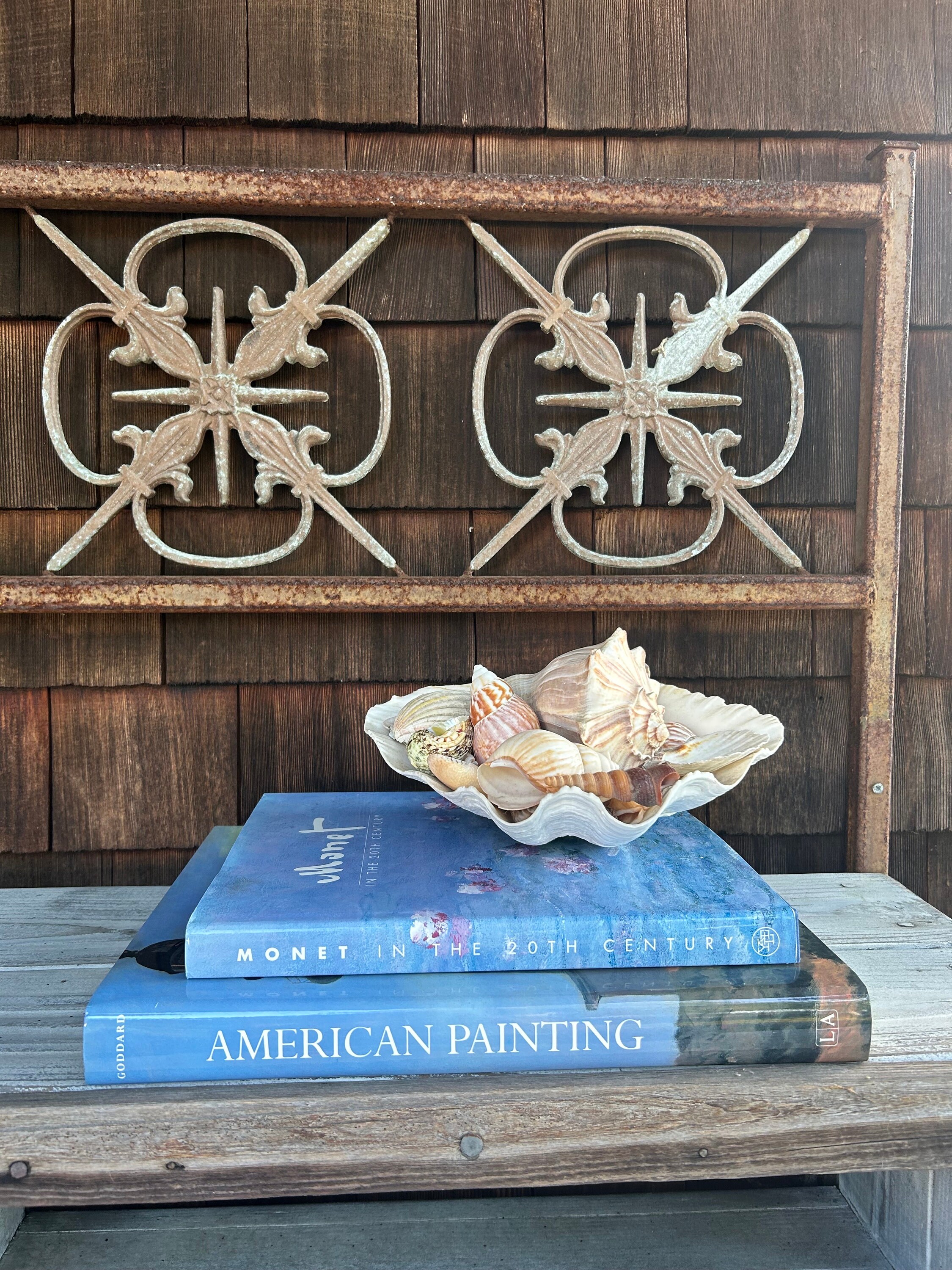 Vintage Book Stack Featuring “american Painting” and “monet in the 20th ...
