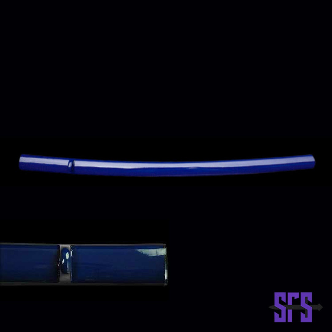 Dark Blue Saya/scabbard for Tanto, Wakizashi, Katana, Ninjato/chokuto ...