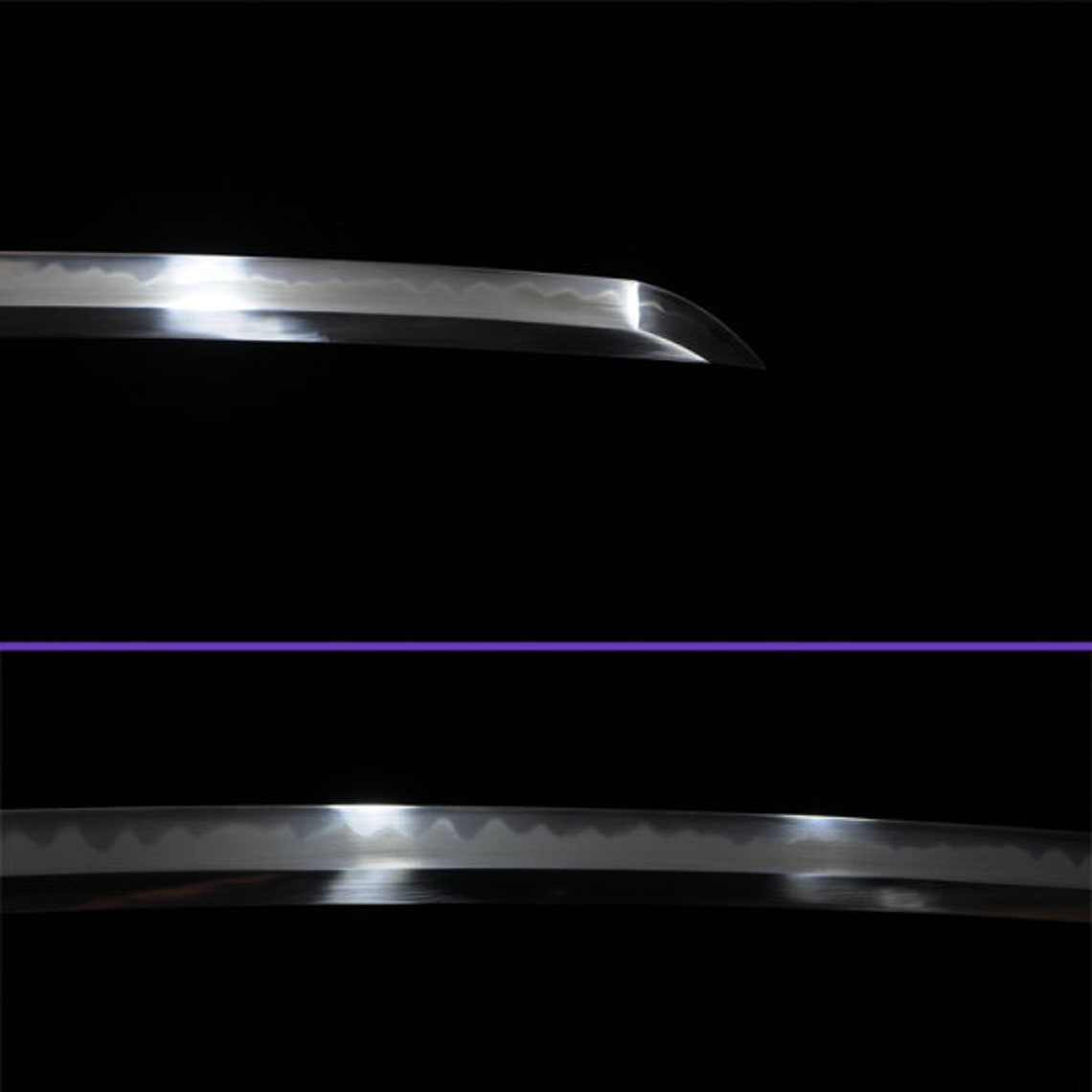 Celestial Darkmoon Hand-forged Real Tachi 1095 High-carbon Steel Blade Full-tang Authentic ...