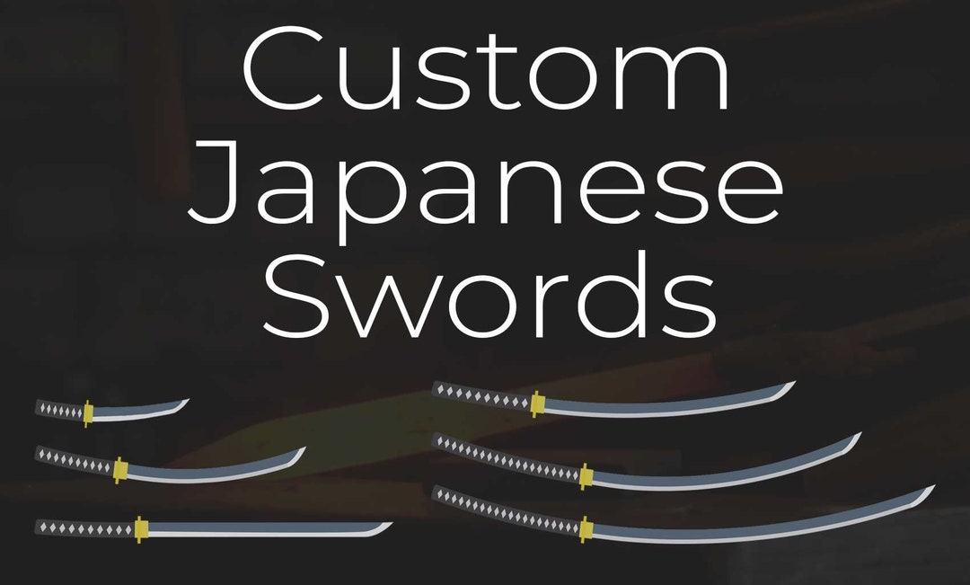 Custom Hand-Forged Real Japanese Swords: Katana, Ninjato, Wakizashi ...