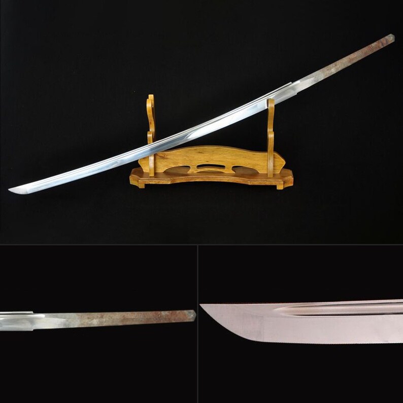 Full-tang High-carbon 1060 Steel Bare Blade for Katana, Wakizashi ...