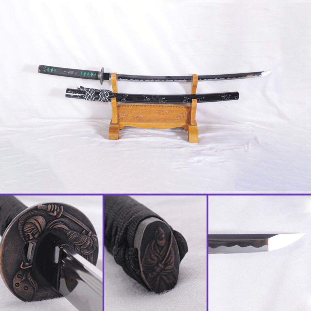 Katana Sword 1095 High-carbon Steel Blade Brutal Swordsman - Etsy