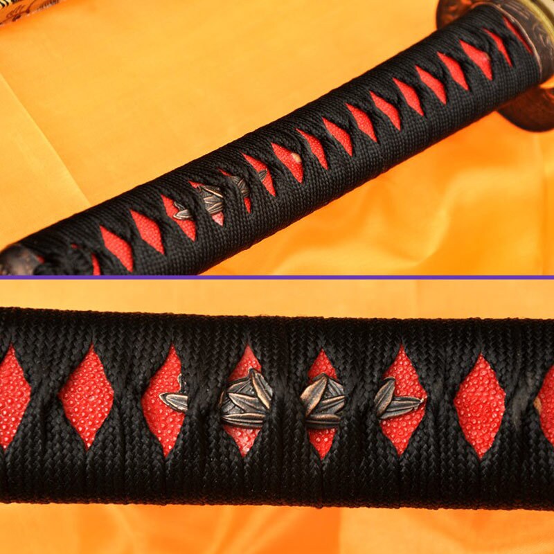 Unyielding Wildfire Katana Sword 1060 High-carbon Steel Real Japanese ...