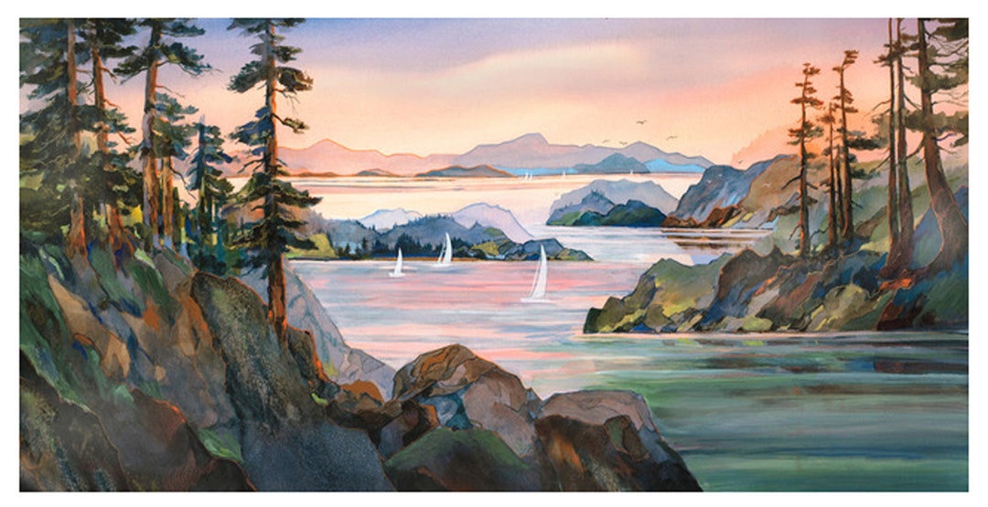 San Juan Island Impressions, John Ebner, San Juan Islands, Sailing ...