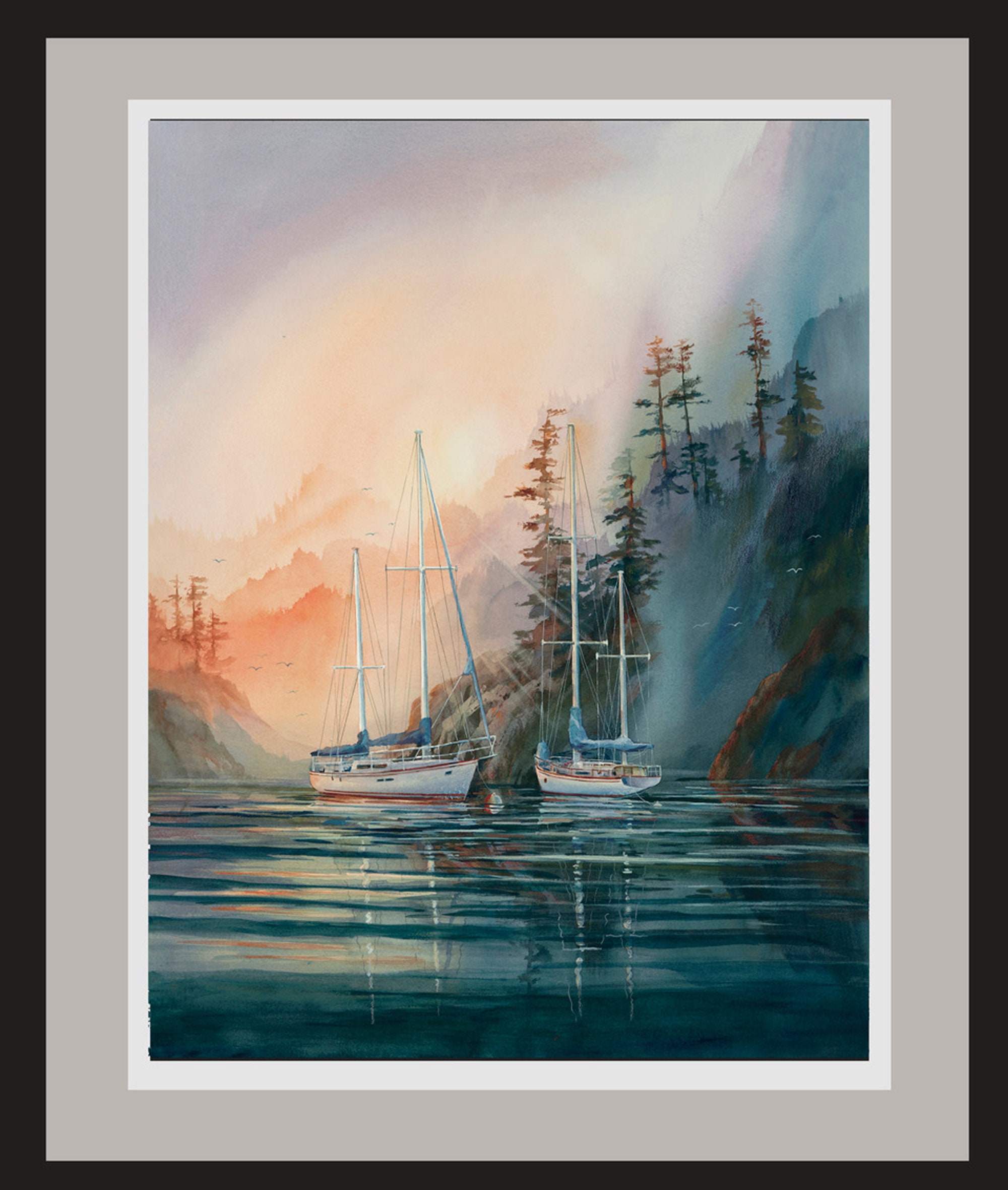 Morning Light, John Ebner, San Juan Islands, Sailing, Washington ...