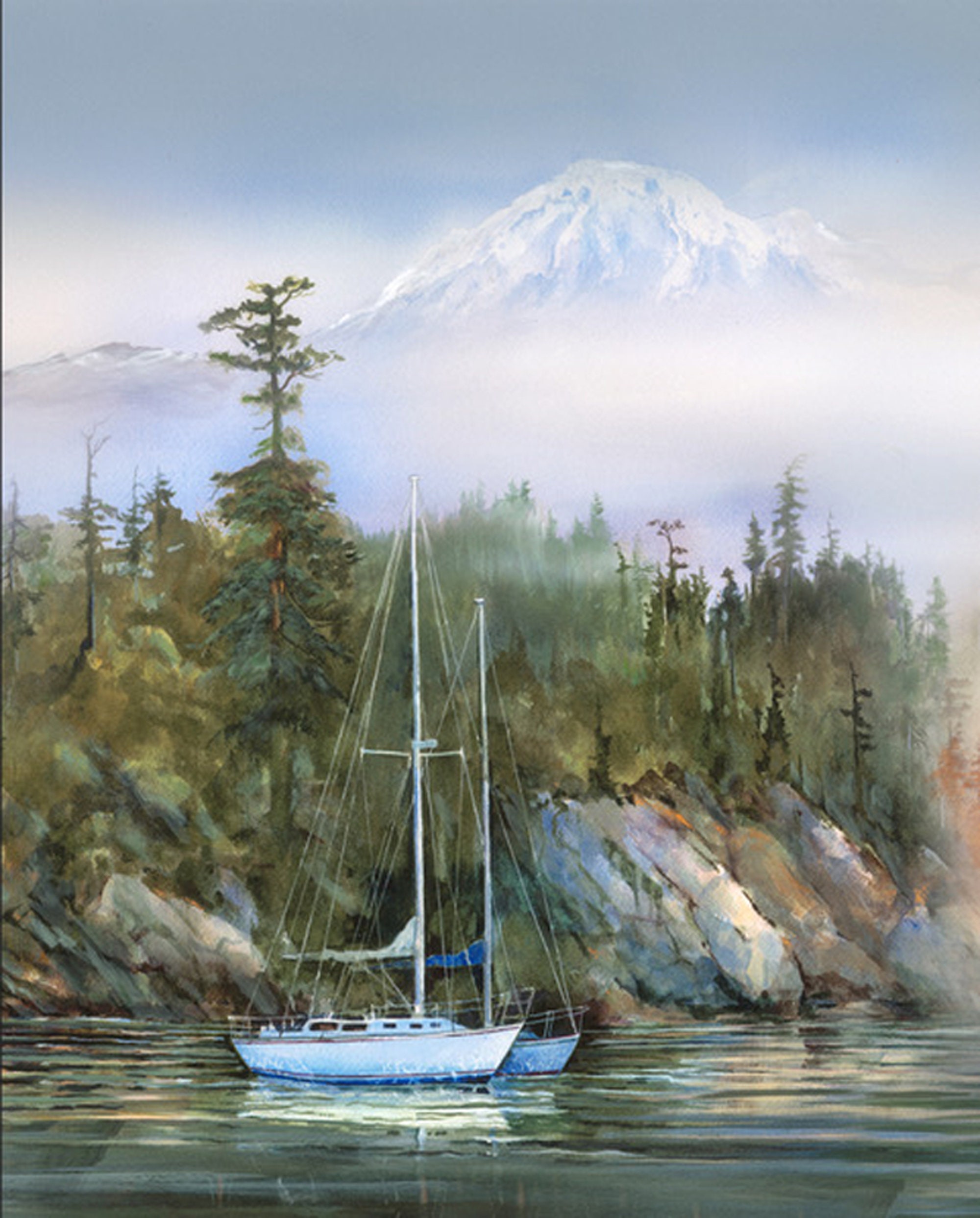 Island Memories John Ebner San Juan Islands Washington - Etsy
