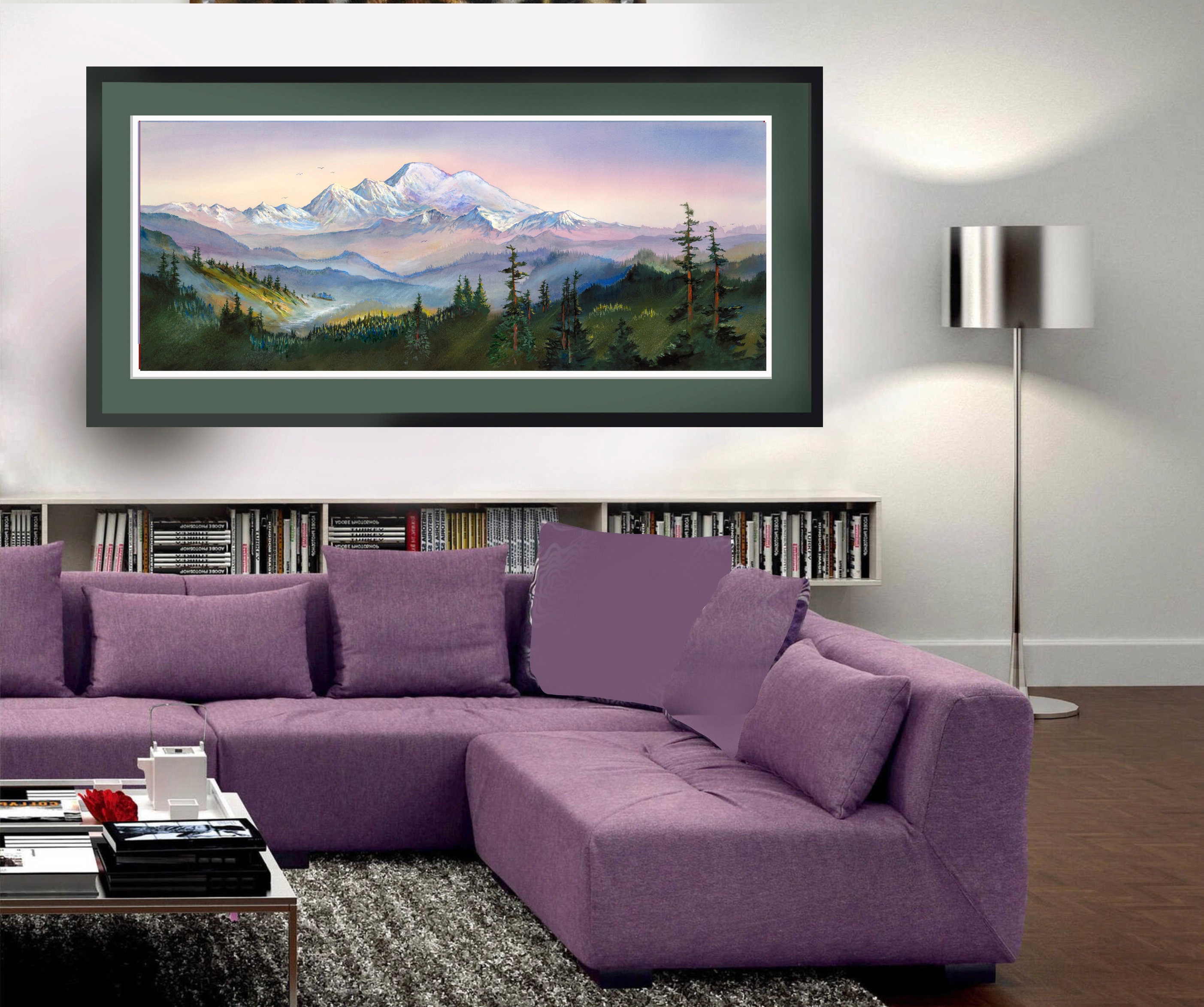 Autumn at Mount Baker, John Ebner, Mountain, Northwest, Northwest Art ...