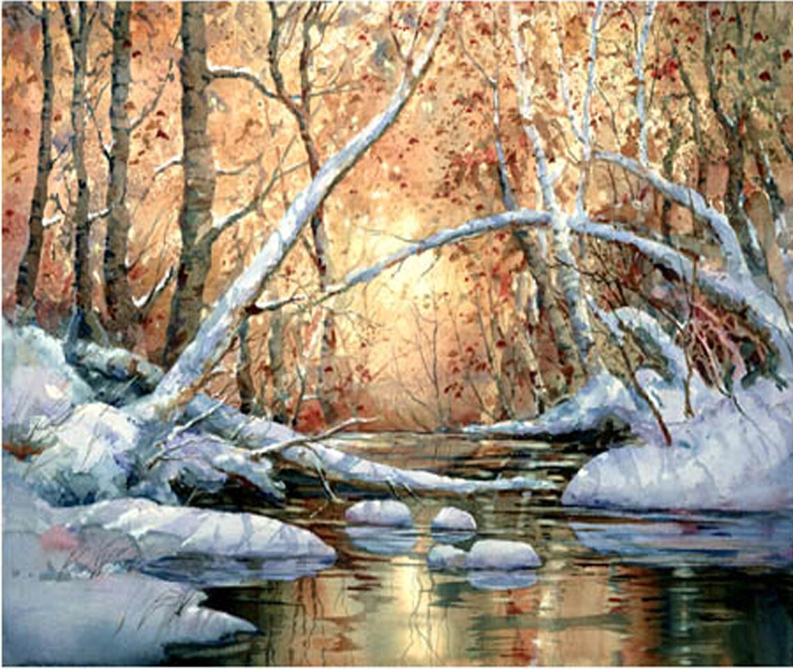 Winters First Snow, John Ebner, Washington, Water, Northwest, Northwest ...