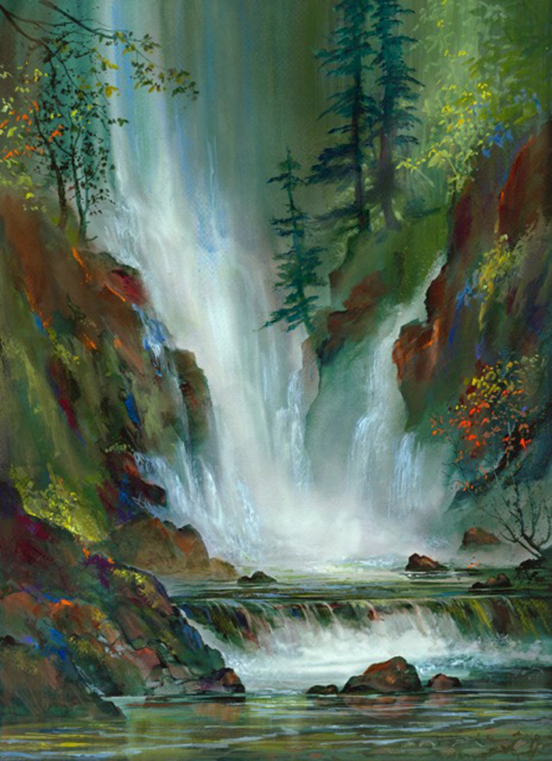 Enchanted Waters, John Ebner, Granite Falls, Washington, Giclee ...