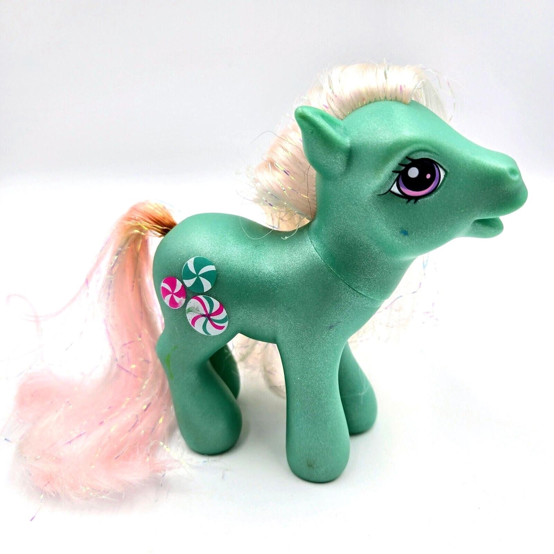 Vintage My Little Pony Minty Peppermint Candy MLP 2002 Read - Etsy