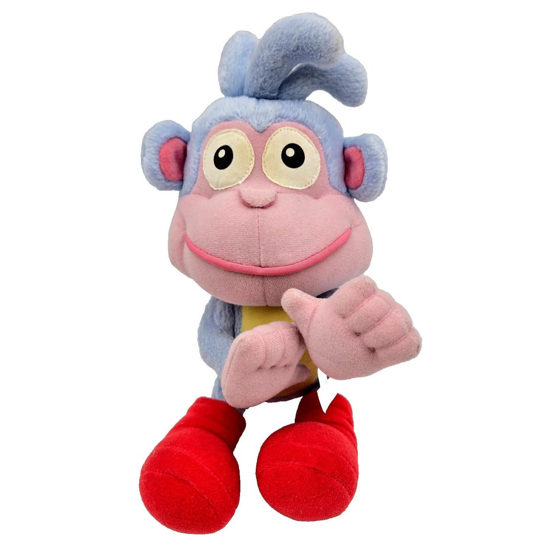 Talking Boots Dora the Explorer Plush Monkey Fisher Price 2001 Vintage ...