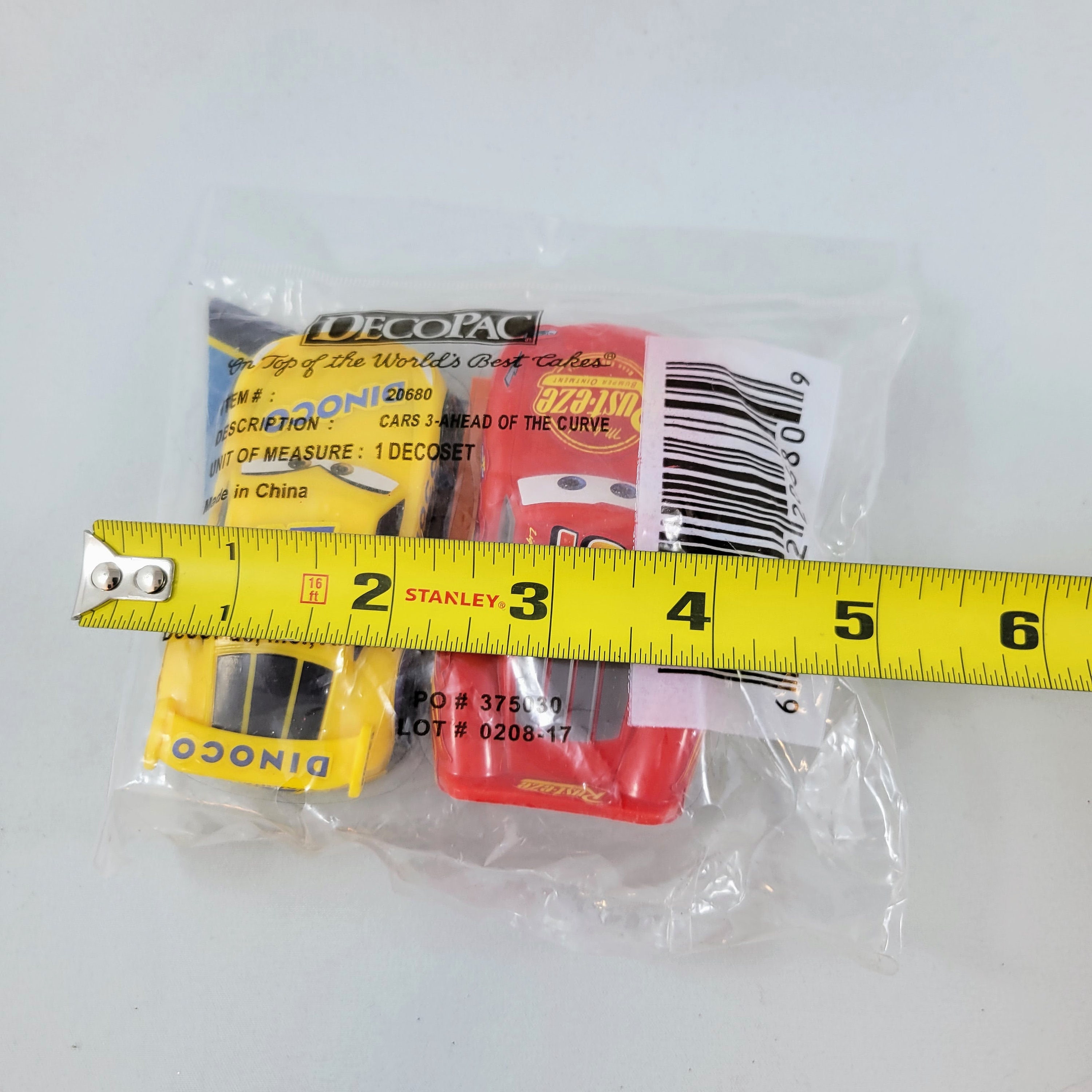 Disney Cars 3 Cake Topper Ahead of the Curve Decopac Disney Movie ...