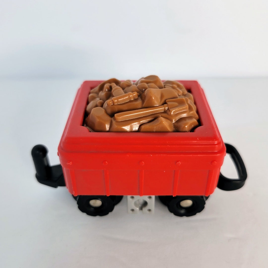 Imaginext Geotrax Mountain Blast Construction Dirt Rock Train Car ...