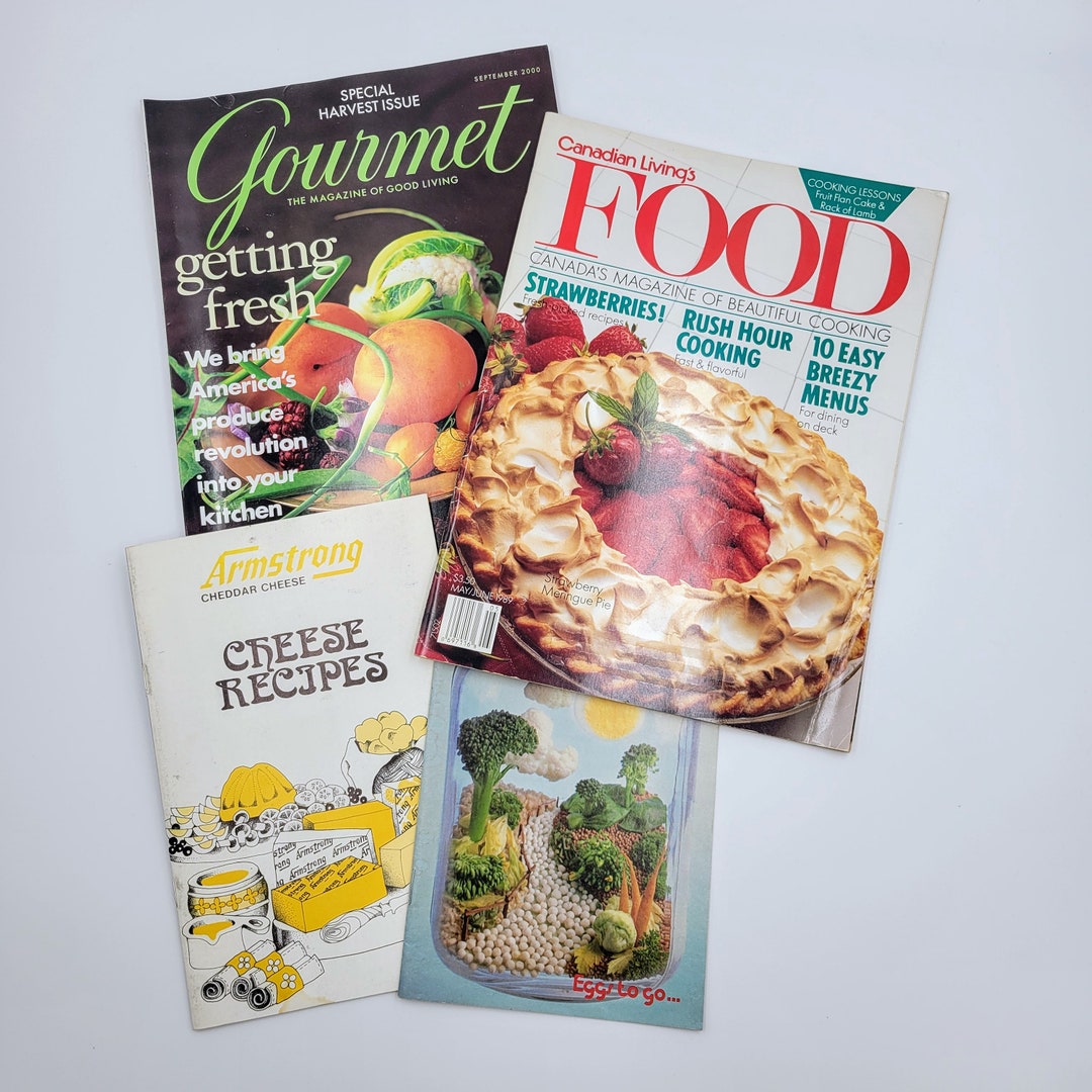 Canadian Livings Food Magazine May June 1989 Gourmet Magazine September ...