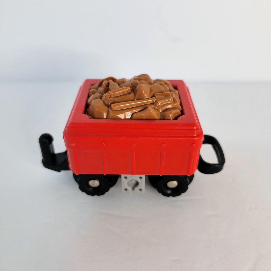 Geotrax Imaginext Mountain Blast Construction Dirt Rock Train Car ...