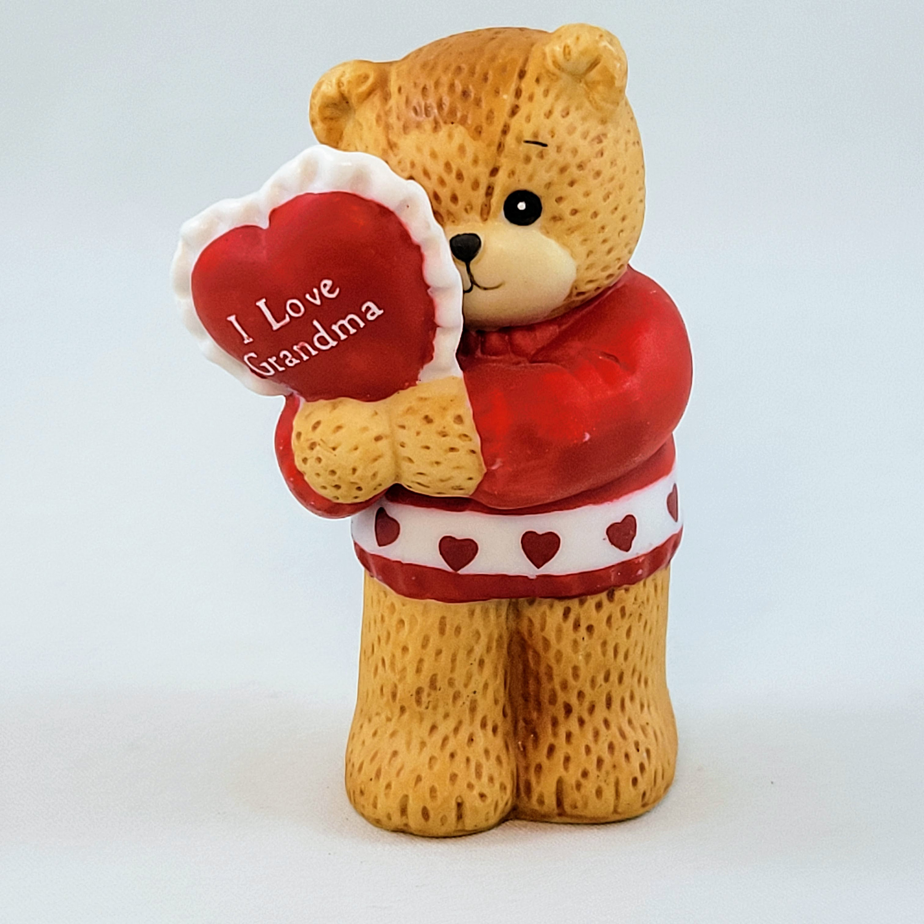 Enesco Vintage Lucy Rigg Ceramic Bear Figurine I Love Grandma - Etsy