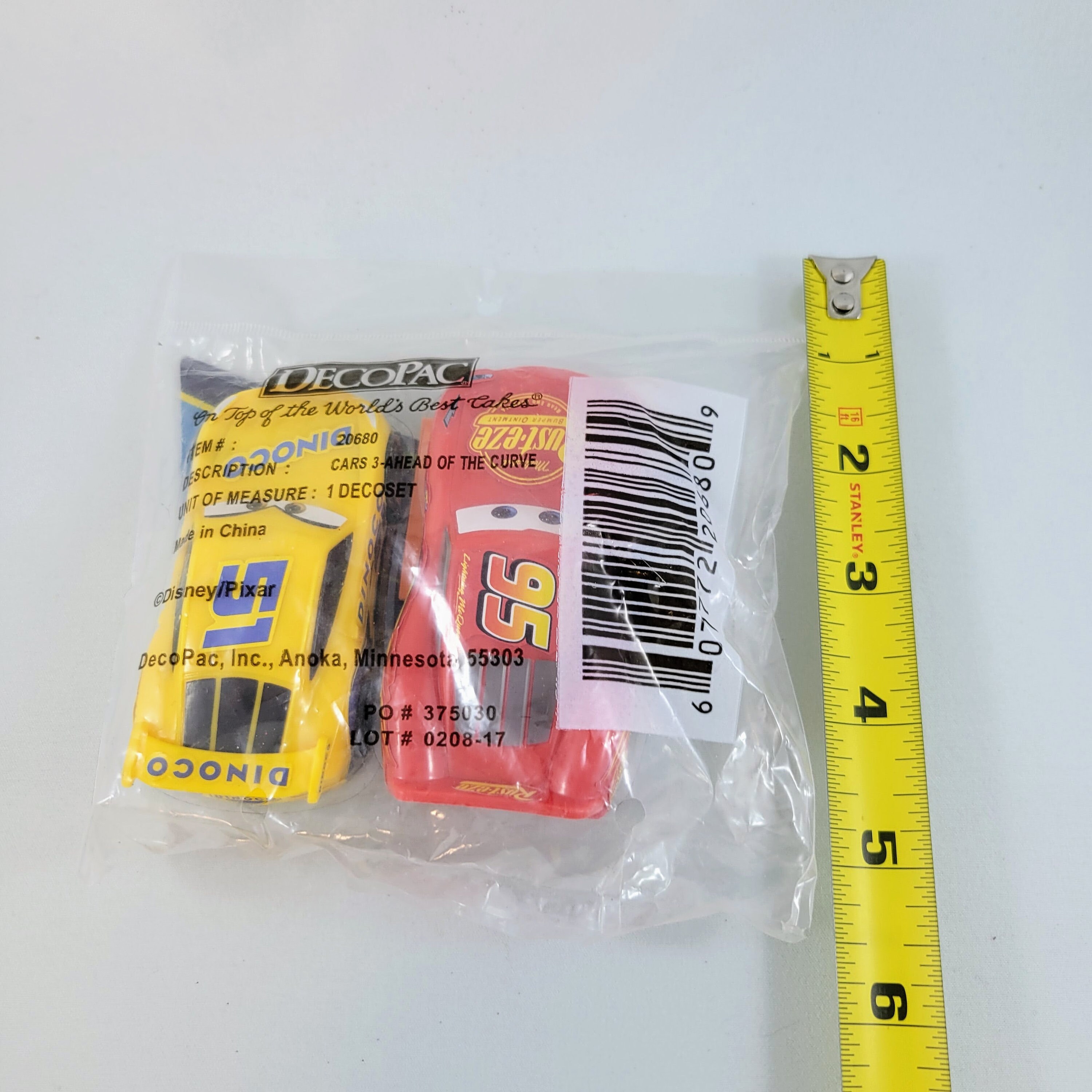 Disney Cars 3 Cake Topper Ahead of the Curve Decopac Disney Movie ...