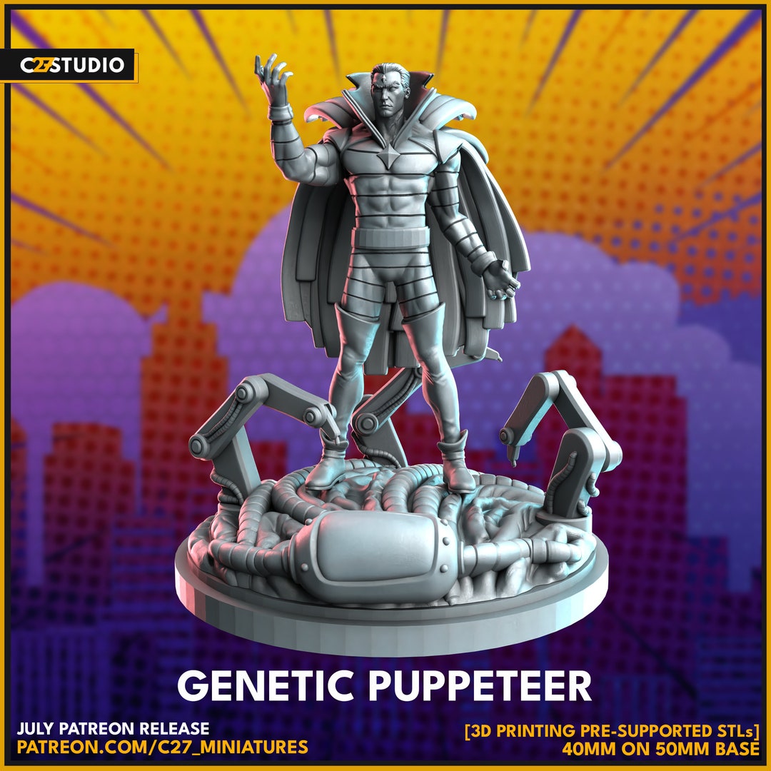 Genetic Puppeteer Aka Mr Sinister From C27 on His 50mm Base - Etsy
