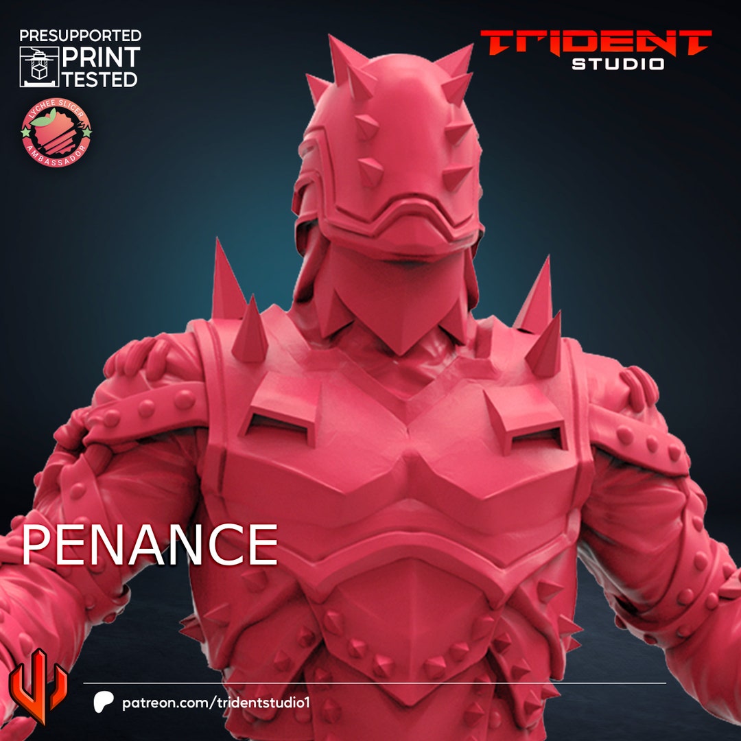 Penance From Trident Studio With Its 35mm Base - Etsy