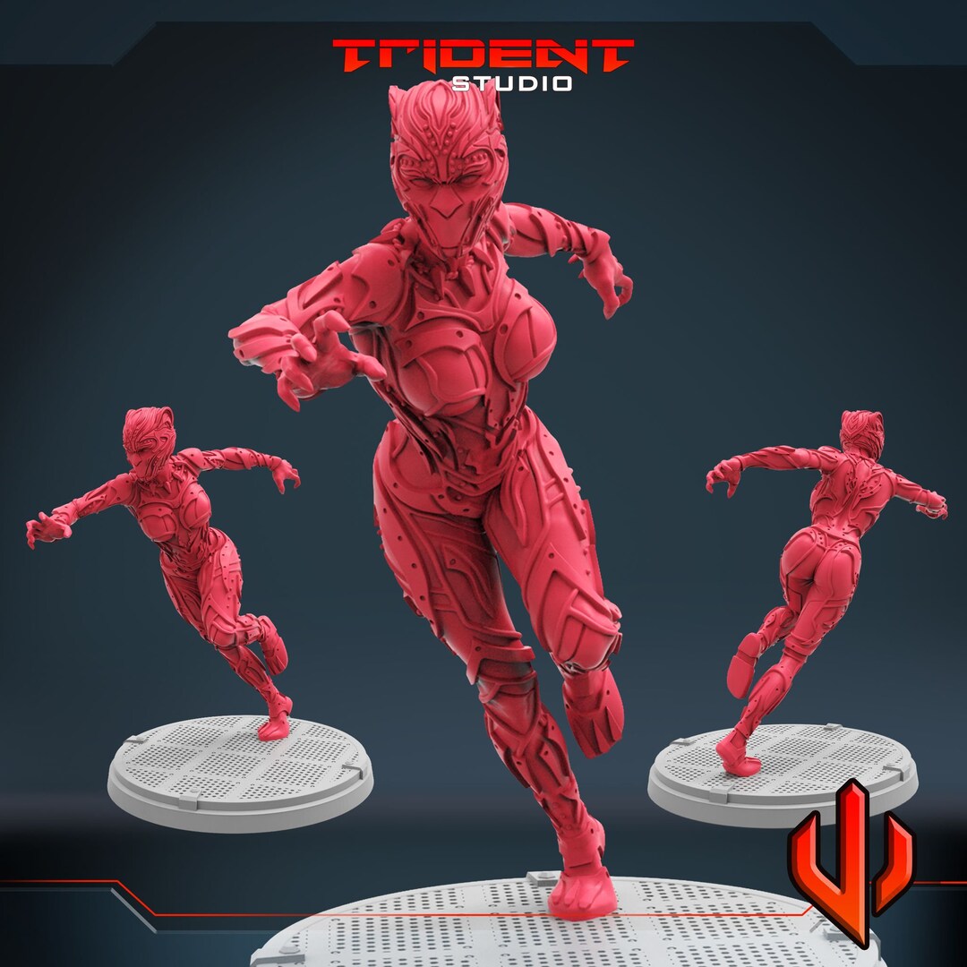 Shuri by Trident Studio With Its 35 Mm Base 3 Variants - Etsy