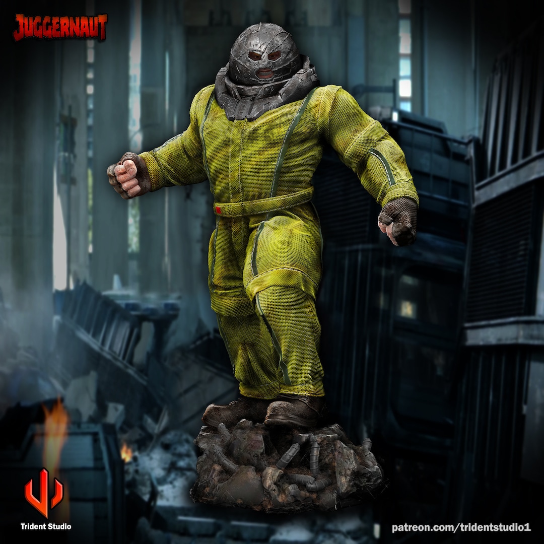 Jaggernaut MCU Aka Juggernaut From Trident Studio - Etsy