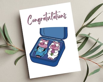 Simpsons Wedding Card - Etsy