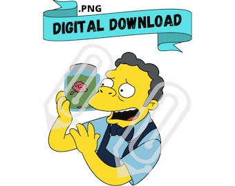 Moe Simpsons Cricut - Etsy