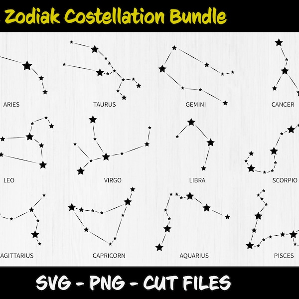 Constellation Svg - Etsy