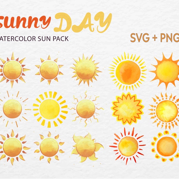 Sun Svg - Etsy