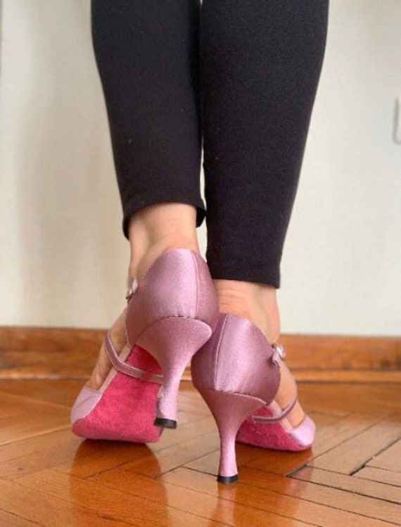Purple Ballroom Dance Shoes