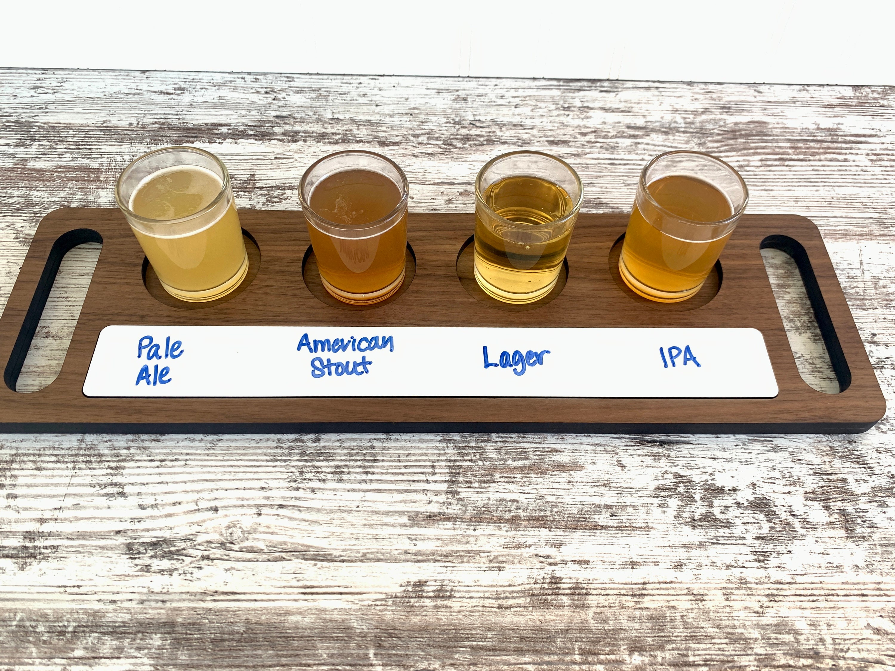 Tasting Flight Beer Flight Board Whiskey Craft Beer Wine - Etsy