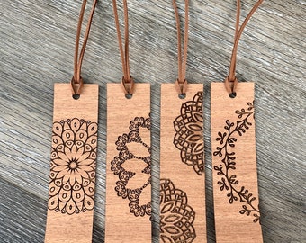 Wood Veneer Bookmark - Etsy