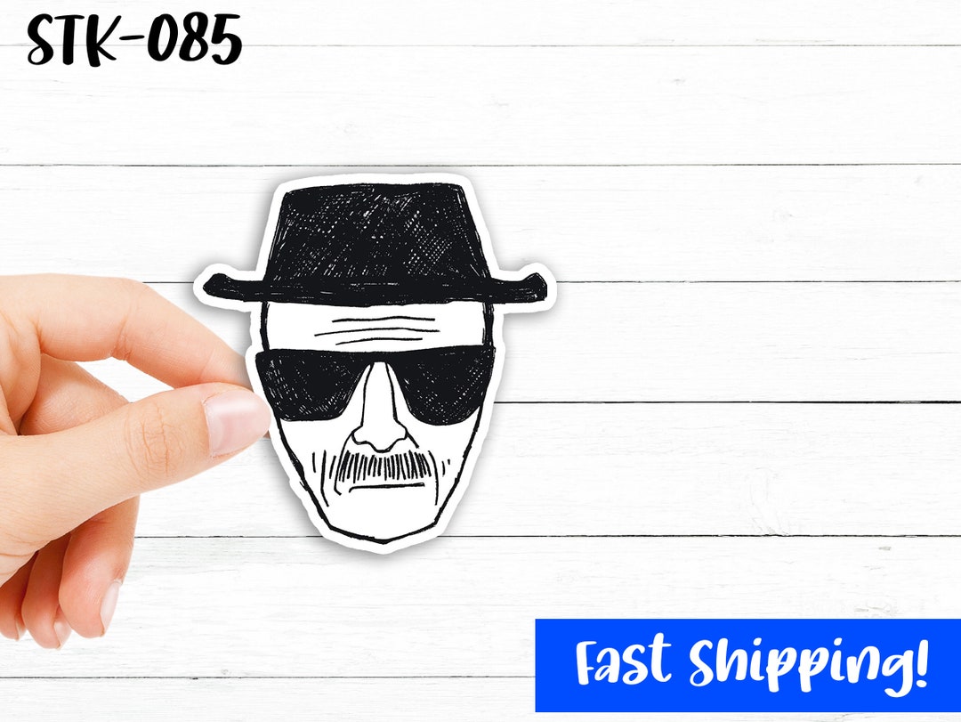 Heisenberg Breaking Bad Sticker Funny Sticker Waterproof Laminated ...