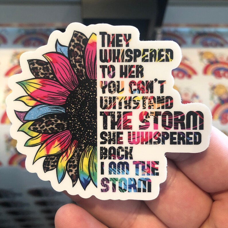 Custom Vinyl Stickers Print and Cut Any Design and Shape - Etsy