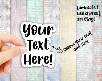 Custom Text Temporary Tattoo Sticker Gift set of 3 - Etsy