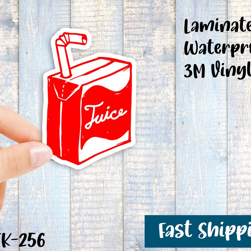 Juice Box Stickers - Etsy
