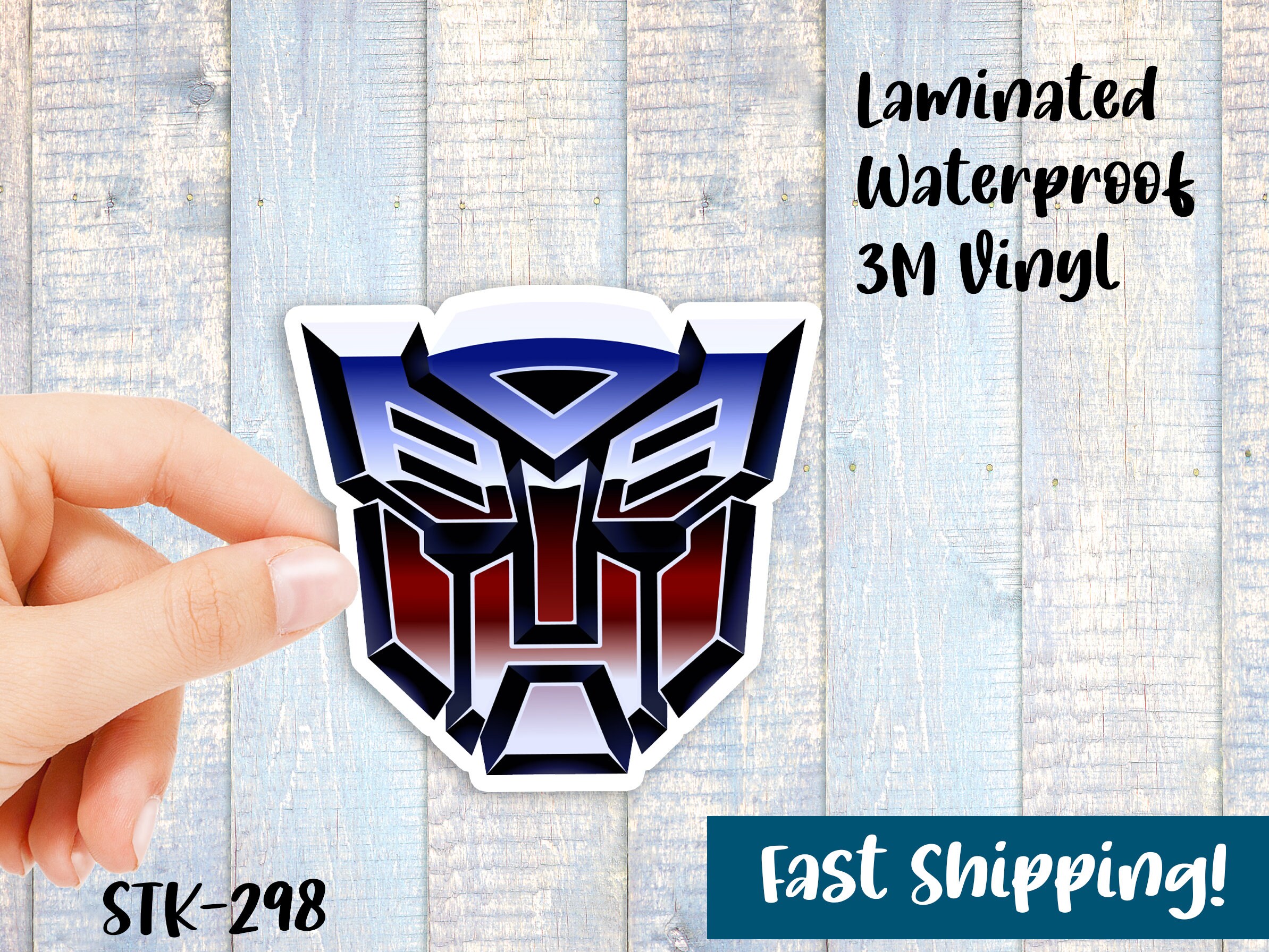 Transformers Sticker Waterproof Vinyl Stickers | Etsy