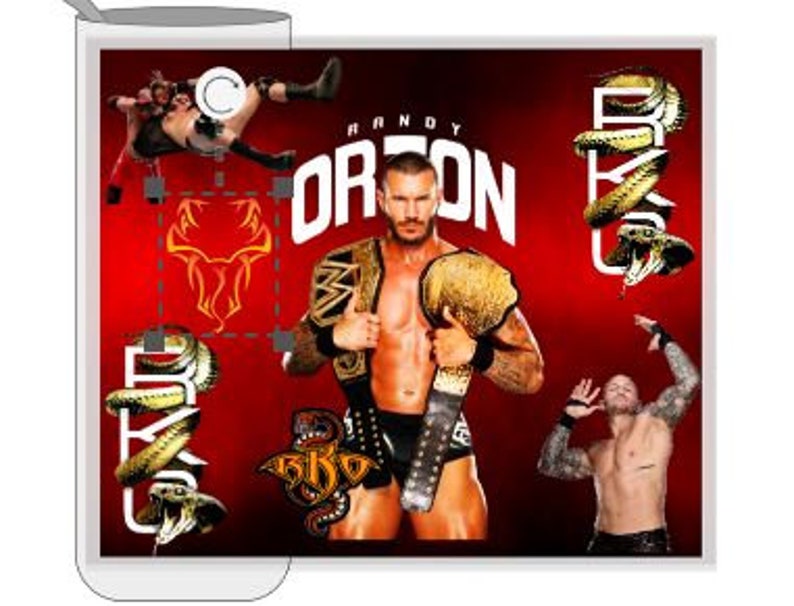 Randy Orton / the Viper / RKO / WWE / Wrestling / Gift for Her / Gift ...