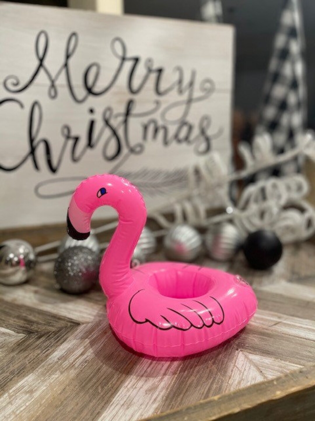 Flamingo Float for Superhero or Elf or Doll Winter or Summer Scenes ...