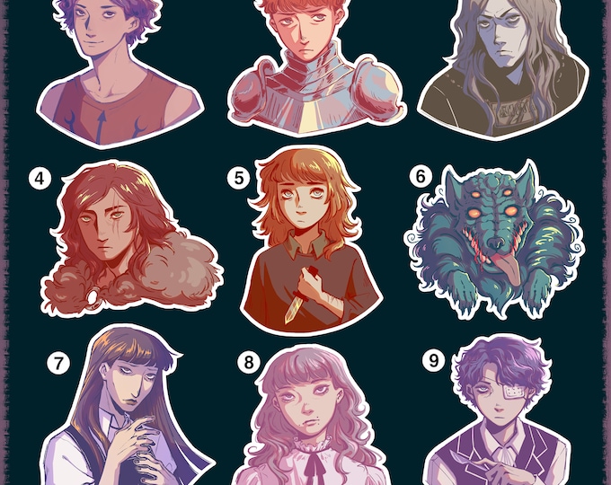 Fear and Hunger 2: Termina Stickers - Etsy
