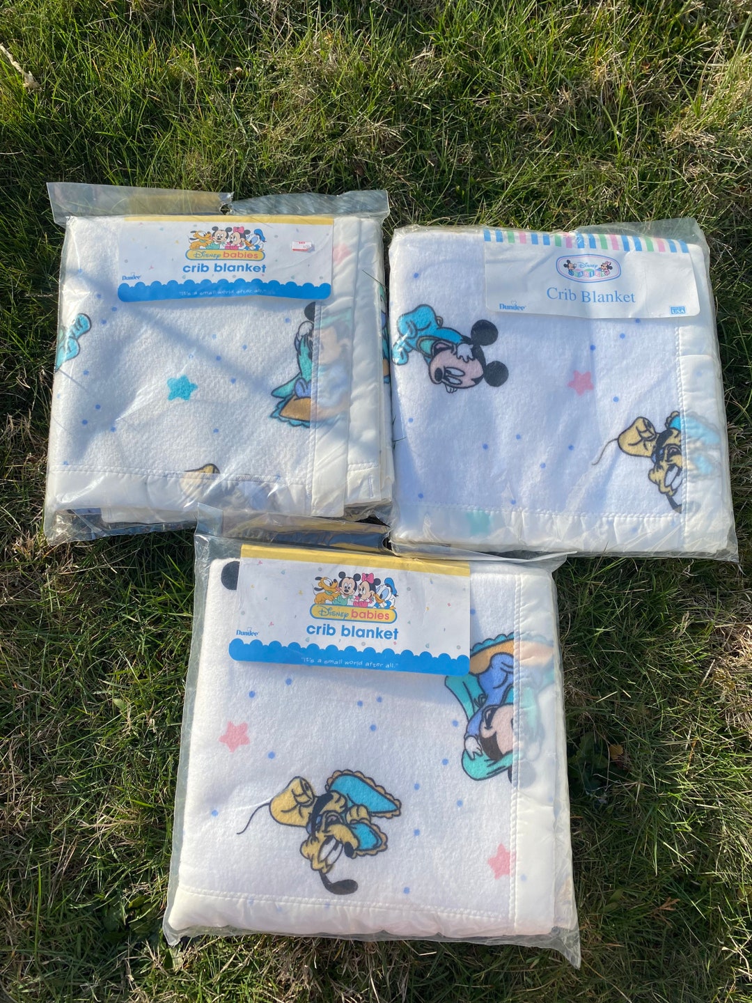 Vintage Dundee Mickey Mouse Crib Blanket 90s Crib Blanket - Etsy