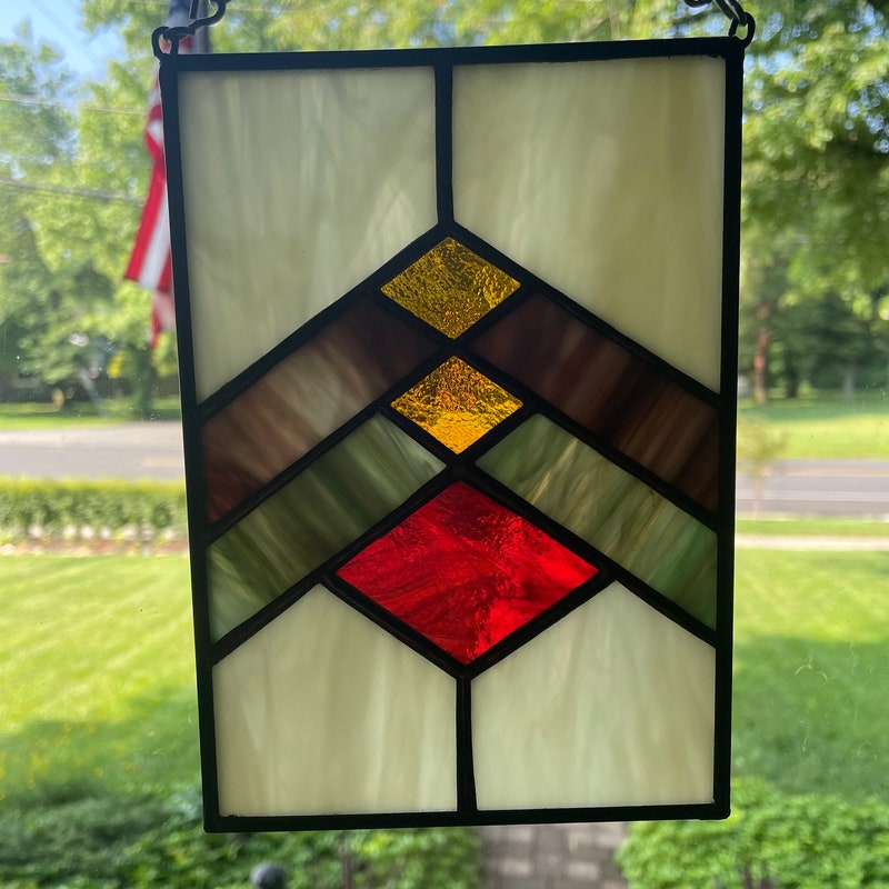 Frank Lloyd Wright Glass - Etsy