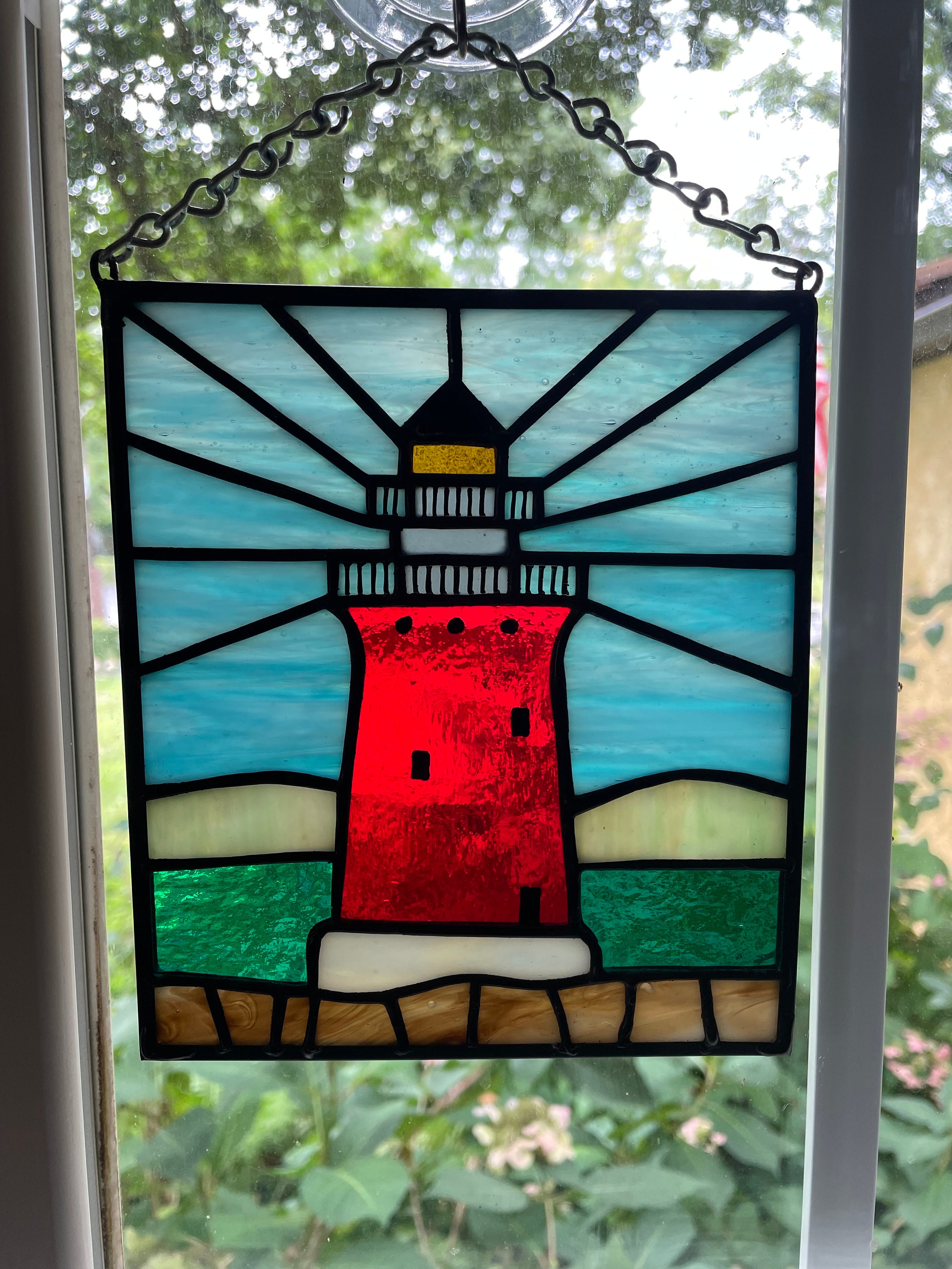 Breakwater East End Lighthouse, Lewes, Delaware Oversized Suncatcher - Etsy