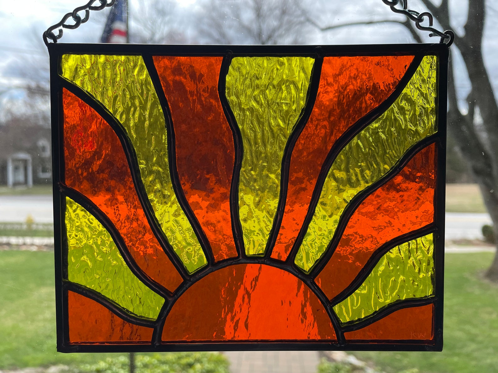 Here Comes the Sun Oversized Suncatcher - Etsy